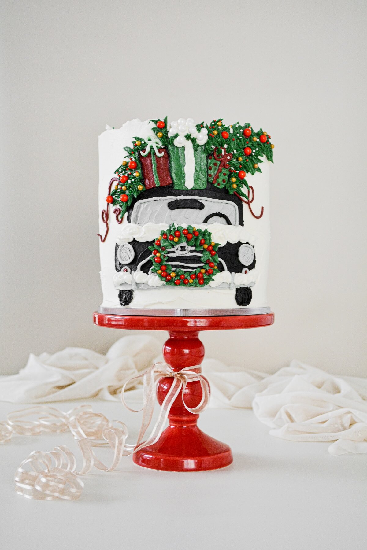 Christmas Cake - Curly Girl Kitchen