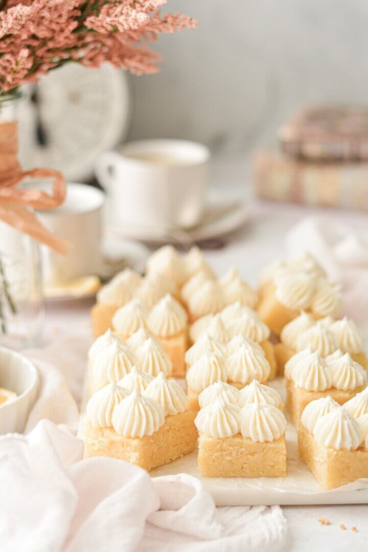 Soft and Chewy High Altitude Frosted Lemonies (Lemon Brownies) - Curly ...