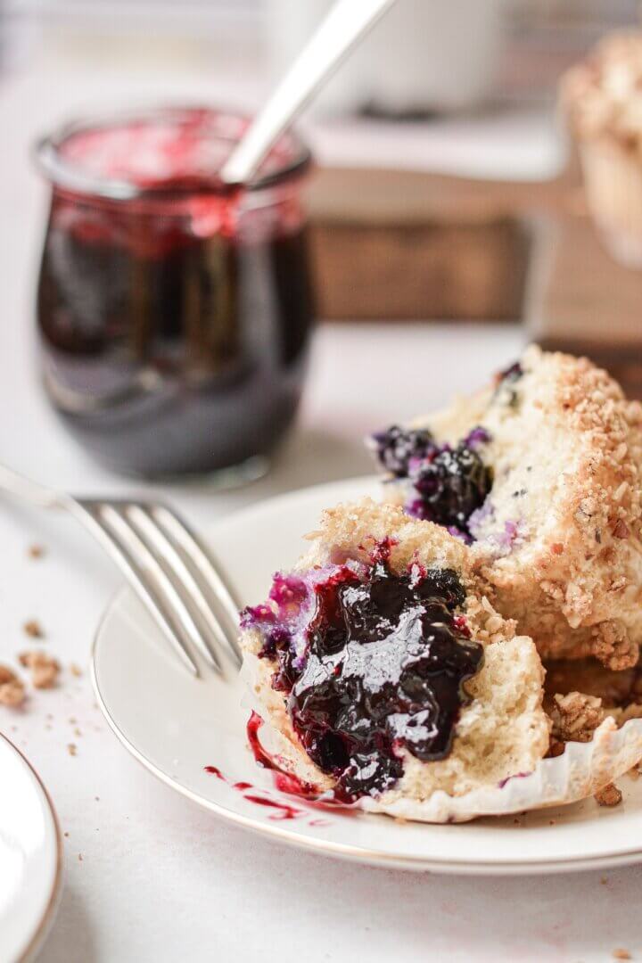 Wild Blueberry Preserves - Curly Girl Kitchen