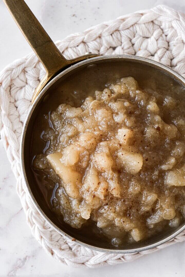 Spiced Pear Compote - Curly Girl Kitchen