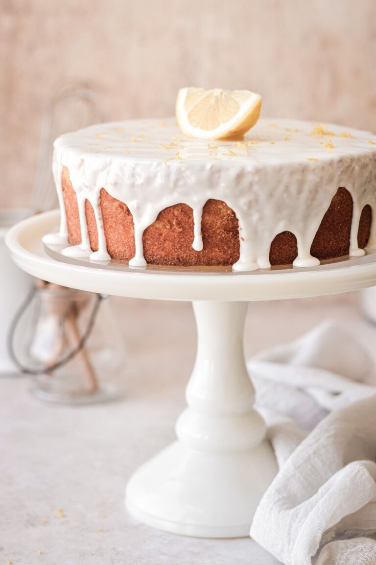 High Altitude Italian Lemon Ricotta Cake - Curly Girl Kitchen
