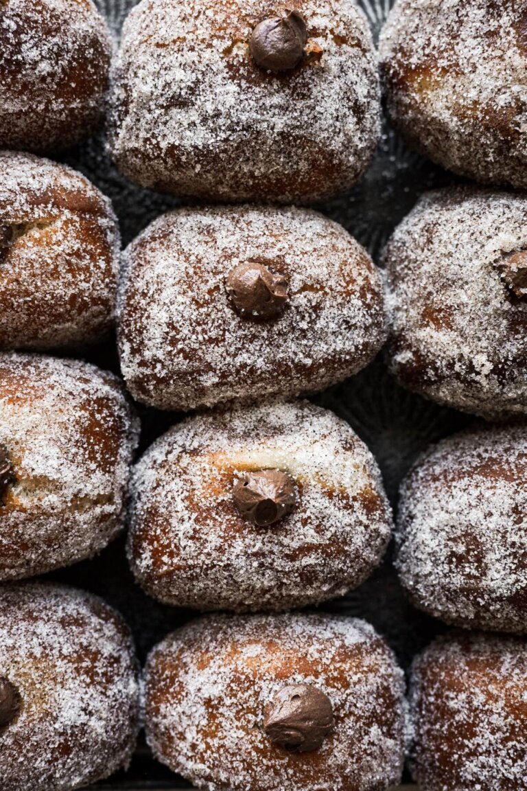 High Altitude Old-Fashioned Sour Cream Cake Doughnuts - Curly Girl Kitchen