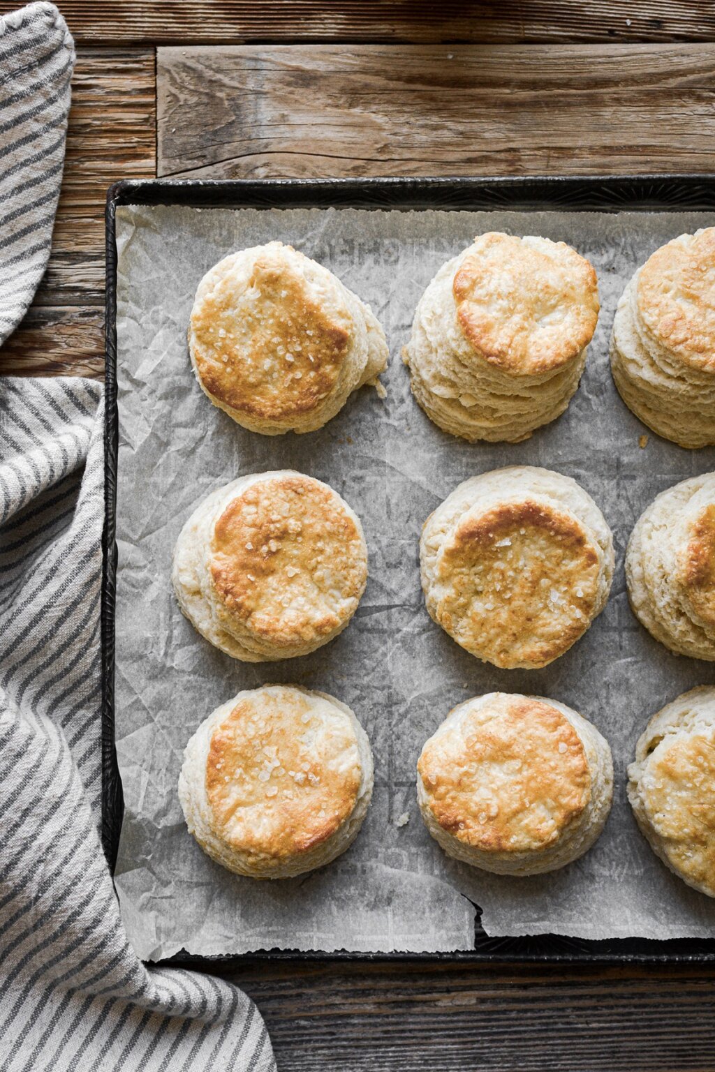 The Best Fluffy Baking Powder Biscuits - Curly Girl Kitchen