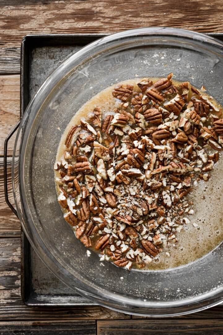 Bourbon Pecan Crumble - Curly Girl Kitchen