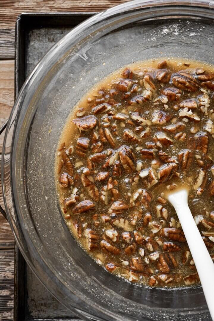 Bourbon Pecan Crumble - Curly Girl Kitchen