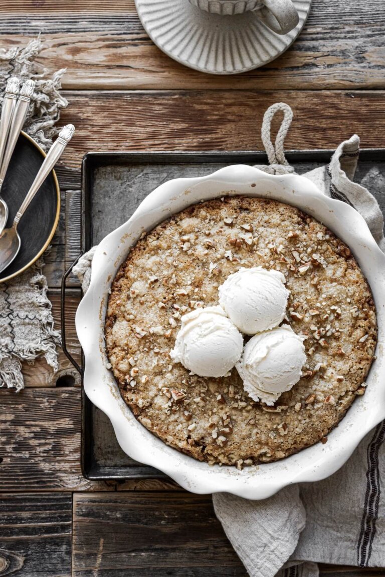 Bourbon Pecan Crumble - Curly Girl Kitchen
