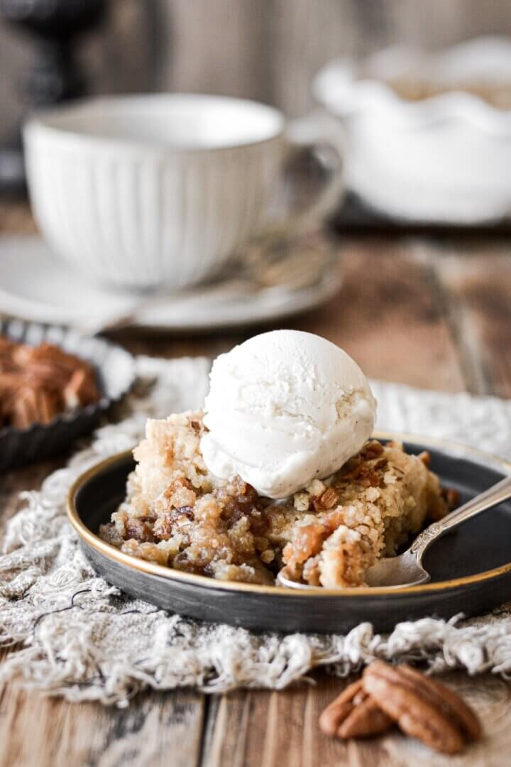 Bourbon Pecan Crumble - Curly Girl Kitchen