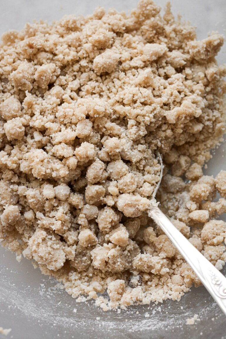 Brown Butter Chestnut Crumb Bars - Curly Girl Kitchen