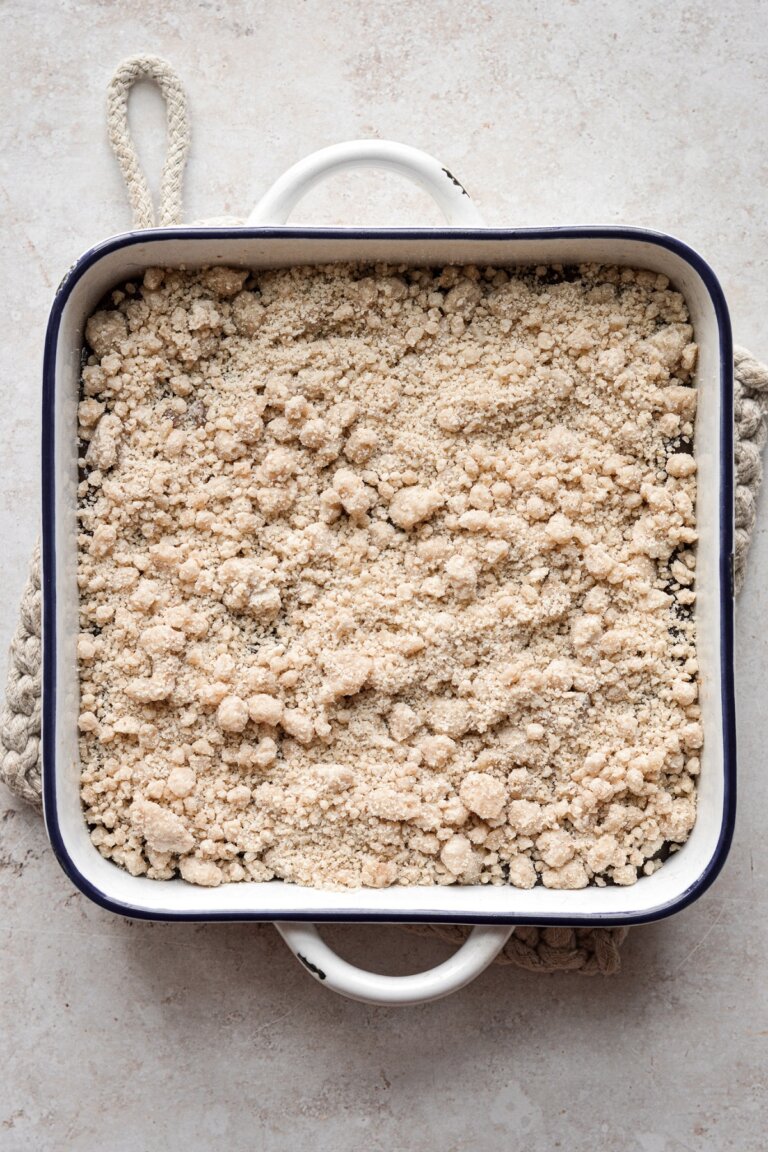 Brown Butter Chestnut Crumb Bars - Curly Girl Kitchen