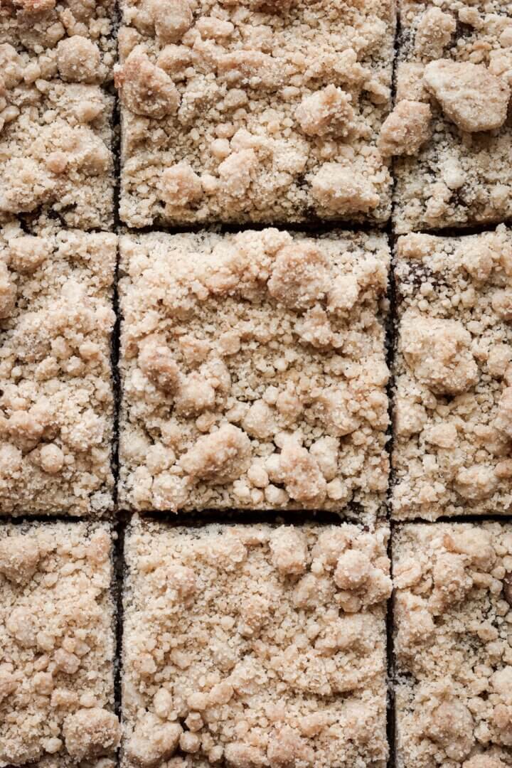 Brown Butter Chestnut Crumb Bars - Curly Girl Kitchen