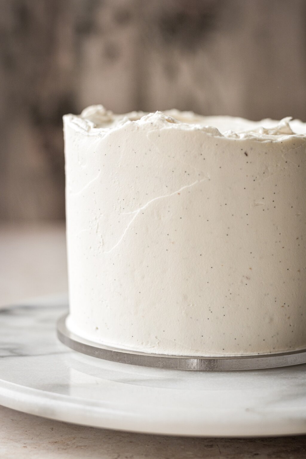 High Altitude Vanilla Ginger Cake with Ginger Sugar - Curly Girl Kitchen