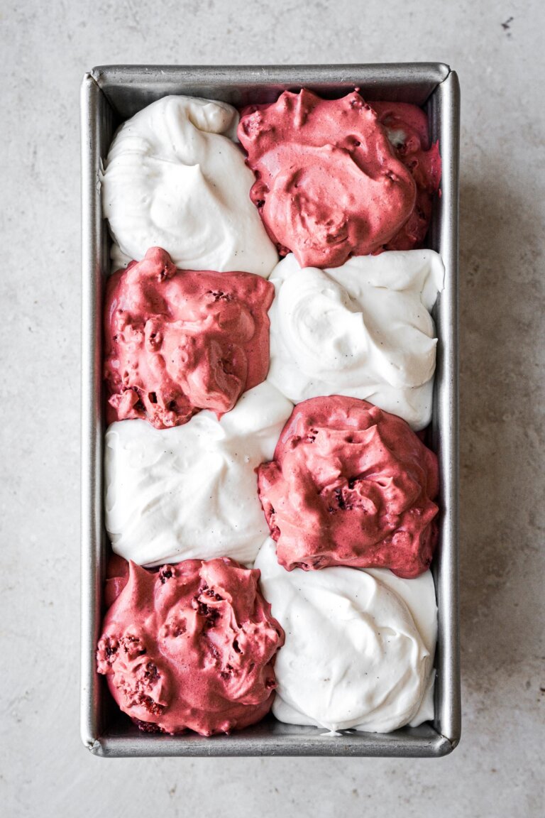 Red Velvet Cake Ice Cream (No Churn) - Curly Girl Kitchen