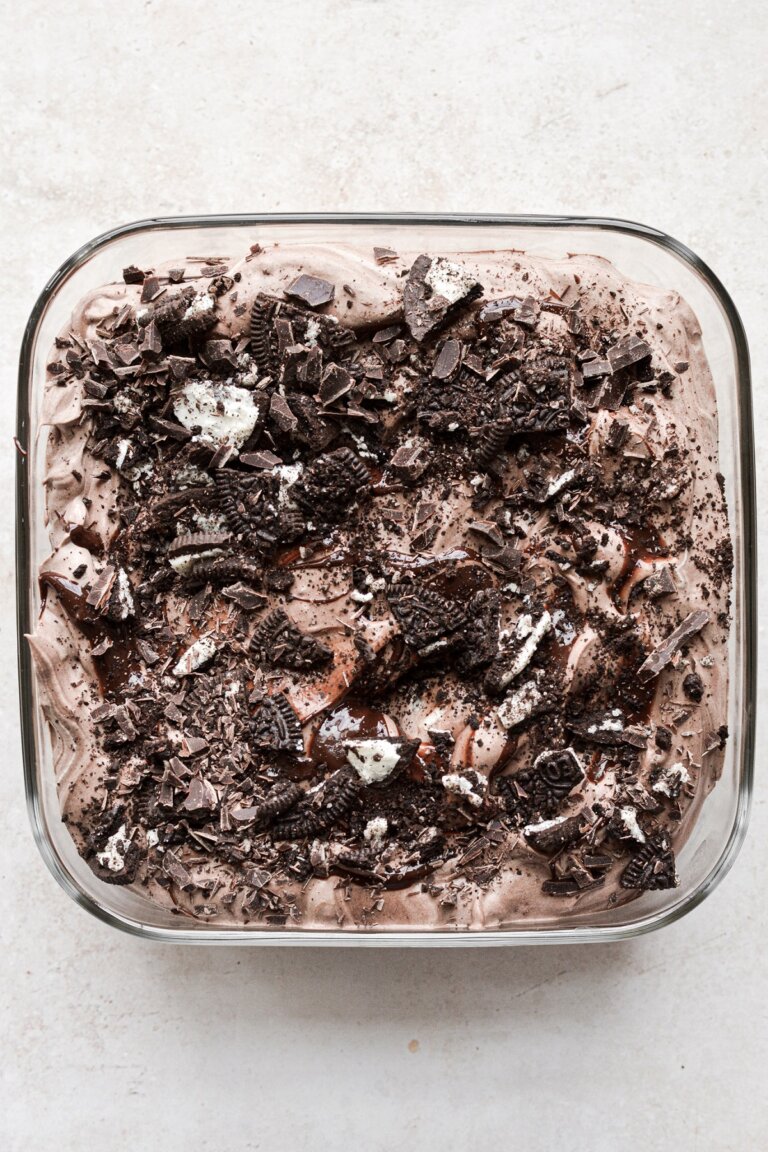 No Churn Chocolate Coffee Mudslide Ice Cream - Curly Girl Kitchen