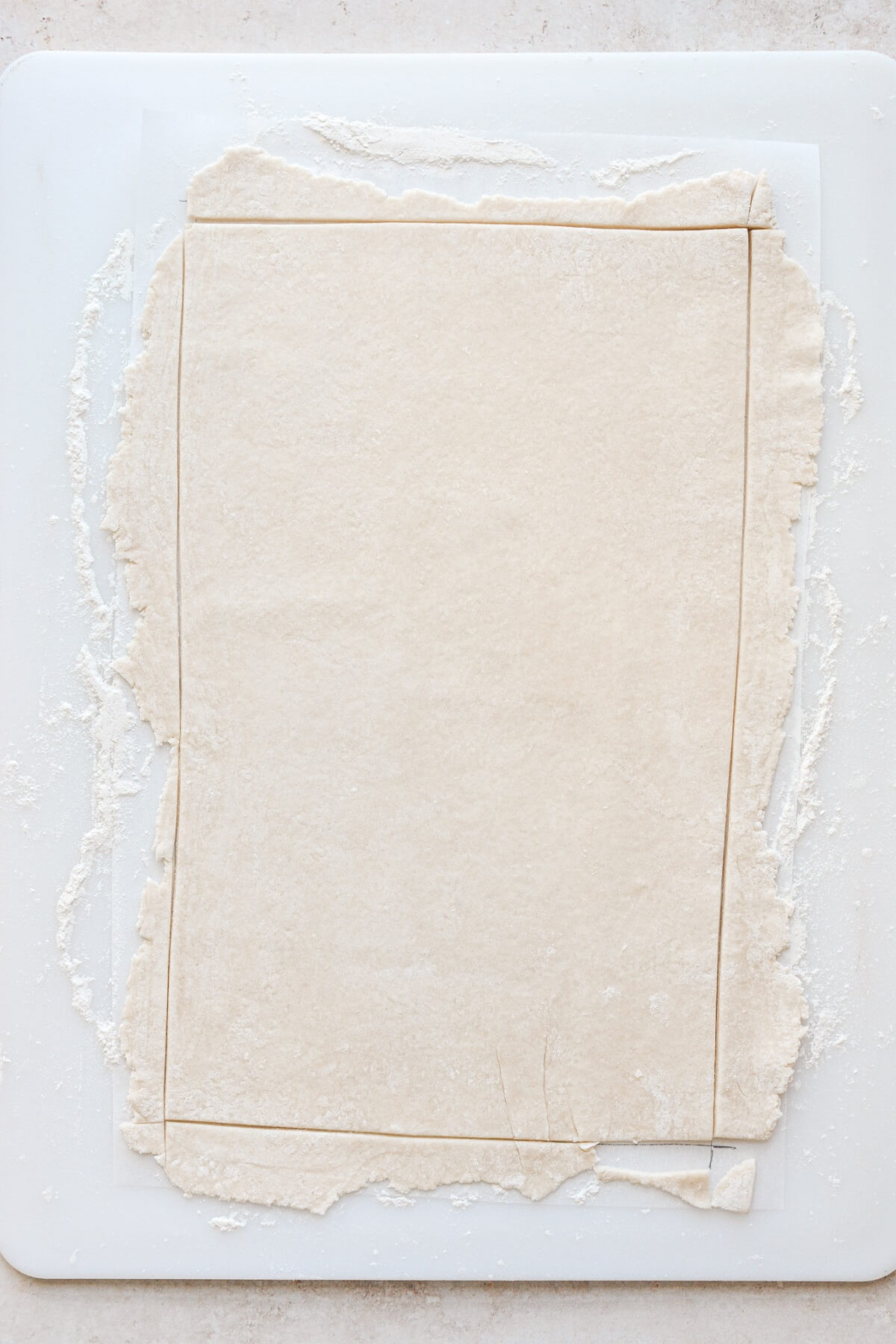 Giant Frosted Funfetti Pop Tart - Curly Girl Kitchen