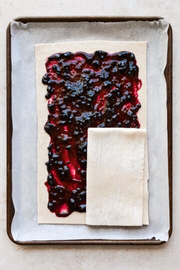 Giant Frosted Funfetti Pop Tart - Curly Girl Kitchen