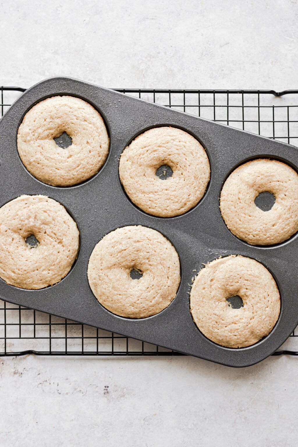 High Altitude Baked Whole Wheat Cinnamon Sugar Donuts - Curly Girl Kitchen