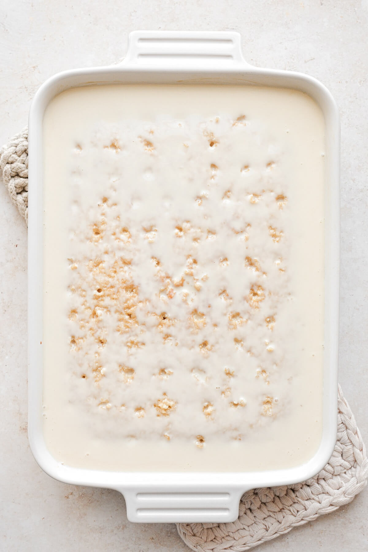 High Altitude Tres Leches Cake - Curly Girl Kitchen