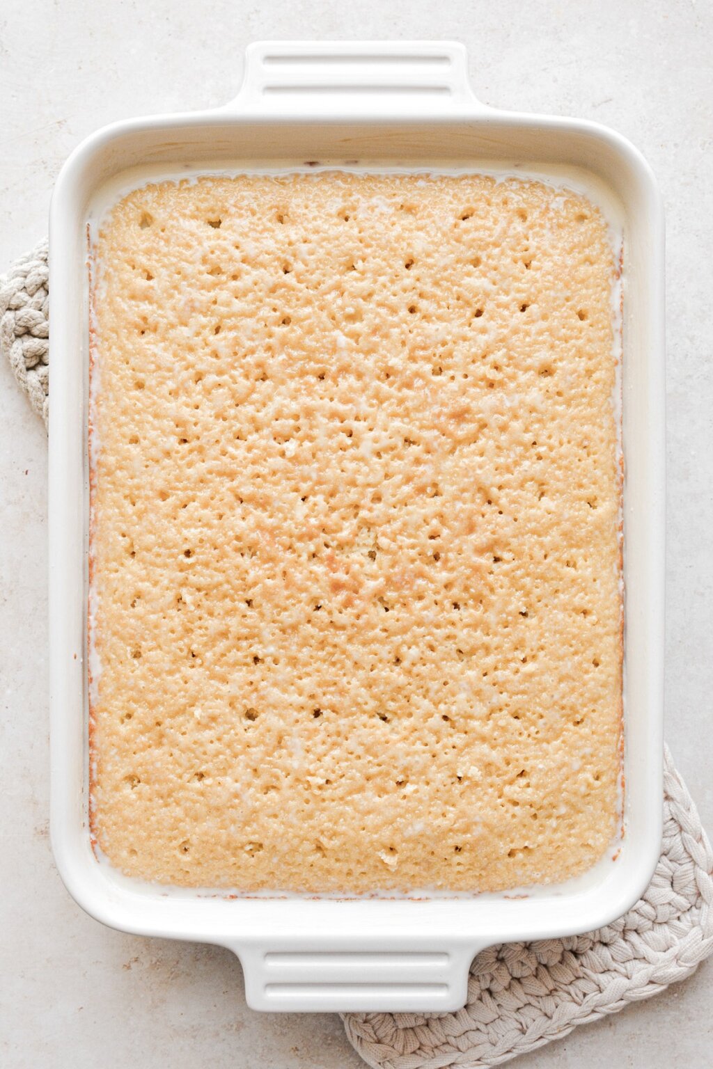 High Altitude Tres Leches Cake - Curly Girl Kitchen