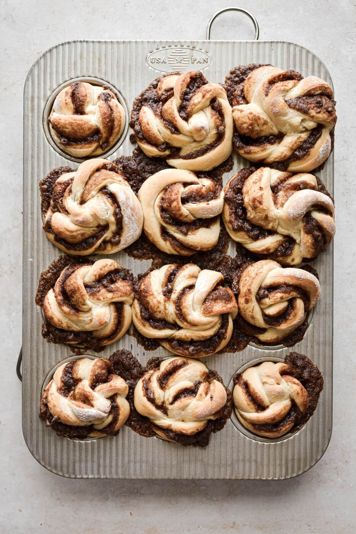 Chocolate Cinnamon Roll Knots - Curly Girl Kitchen