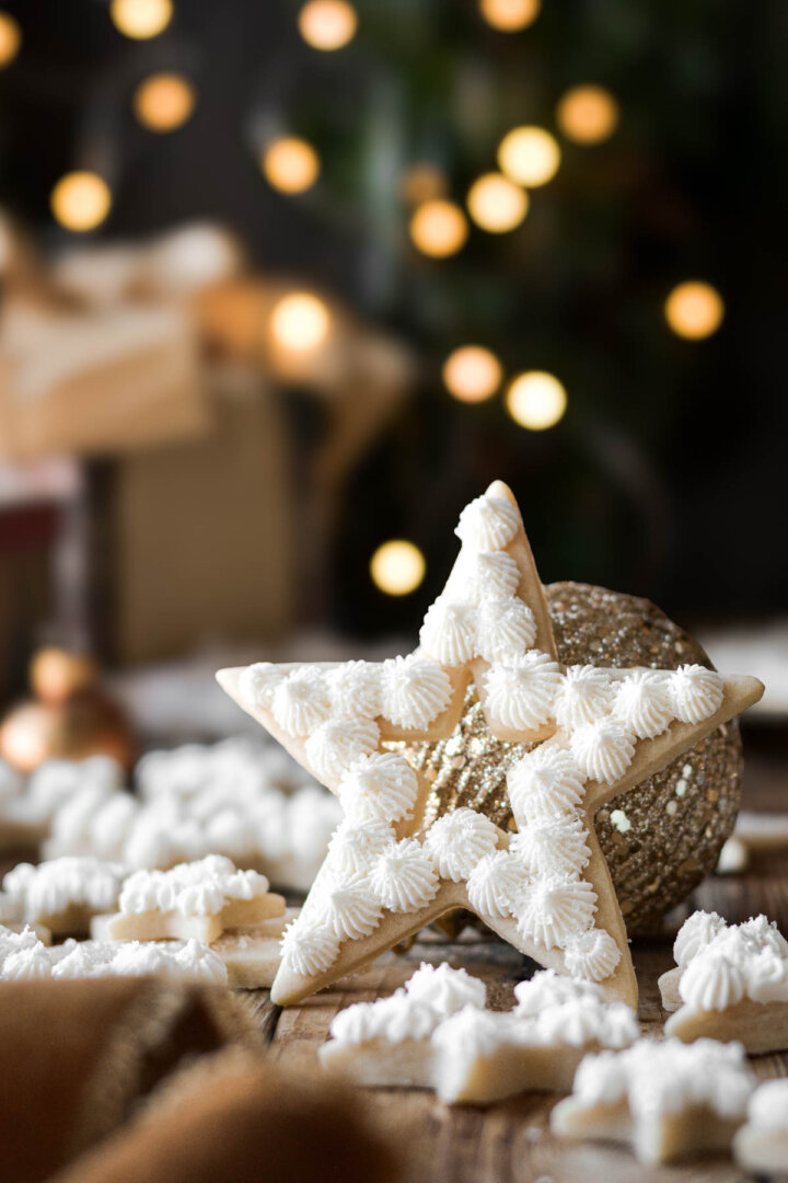 Christmas Star Cookies - Curly Girl Kitchen