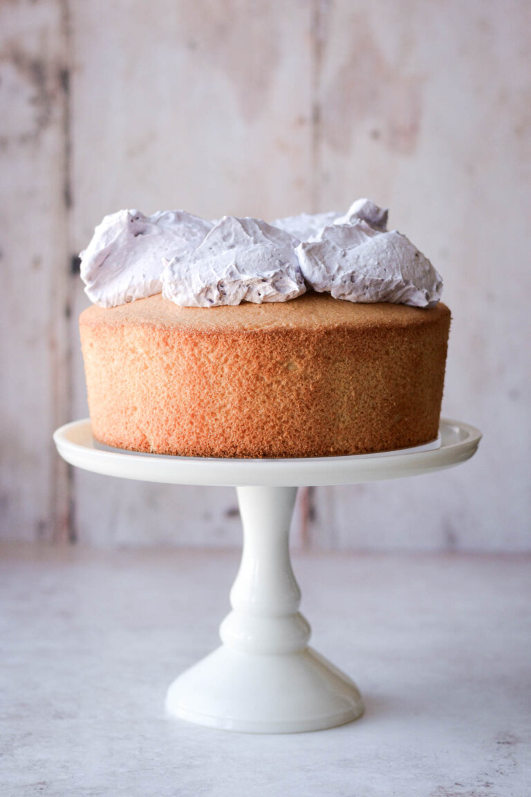 High Altitude Chiffon Cake - Curly Girl Kitchen
