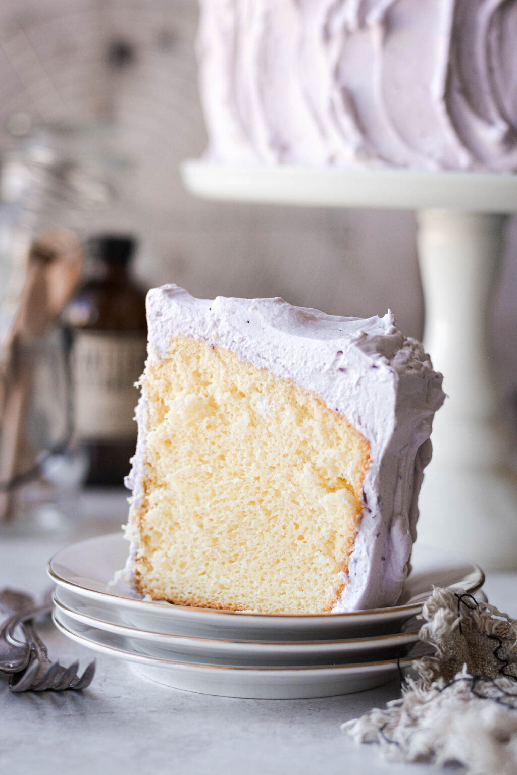 High Altitude Chiffon Cake - Curly Girl Kitchen
