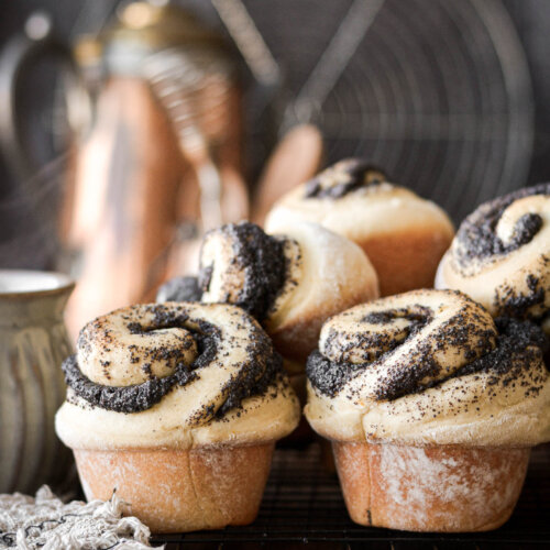 High Altitude Poppy Seed Breakfast Rolls - Curly Girl Kitchen