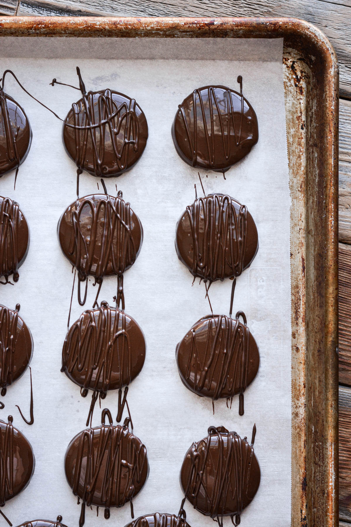 Homemade Thin Mint Cookies - Curly Girl Kitchen