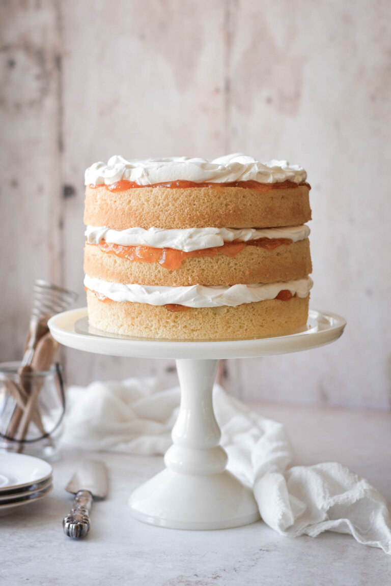 High Altitude Chiffon Cake - Curly Girl Kitchen