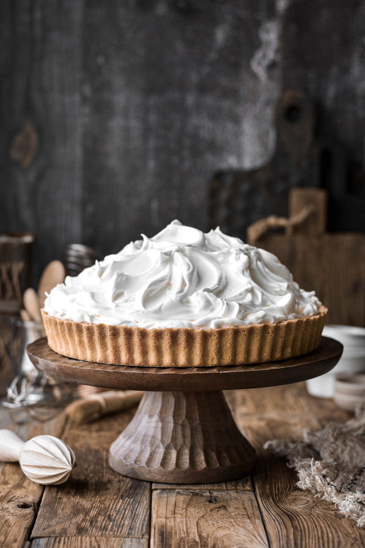 Mile High Lemon Meringue Pie - Curly Girl Kitchen