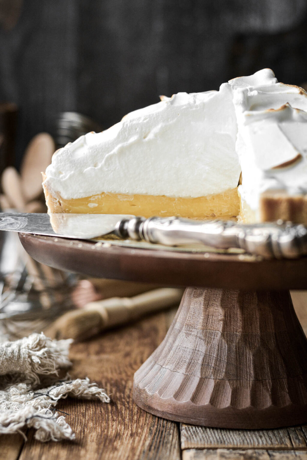 Mile High Lemon Meringue Pie - Curly Girl Kitchen