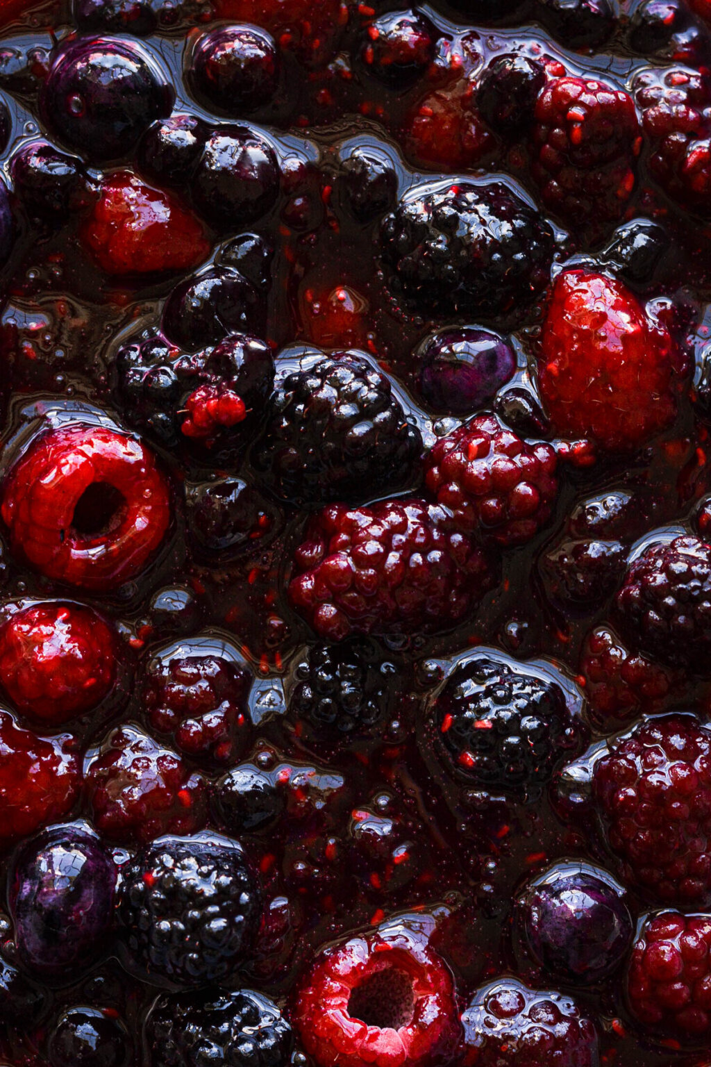 High Altitude One Layer Mixed Berry Shortcake Cake - Curly Girl Kitchen
