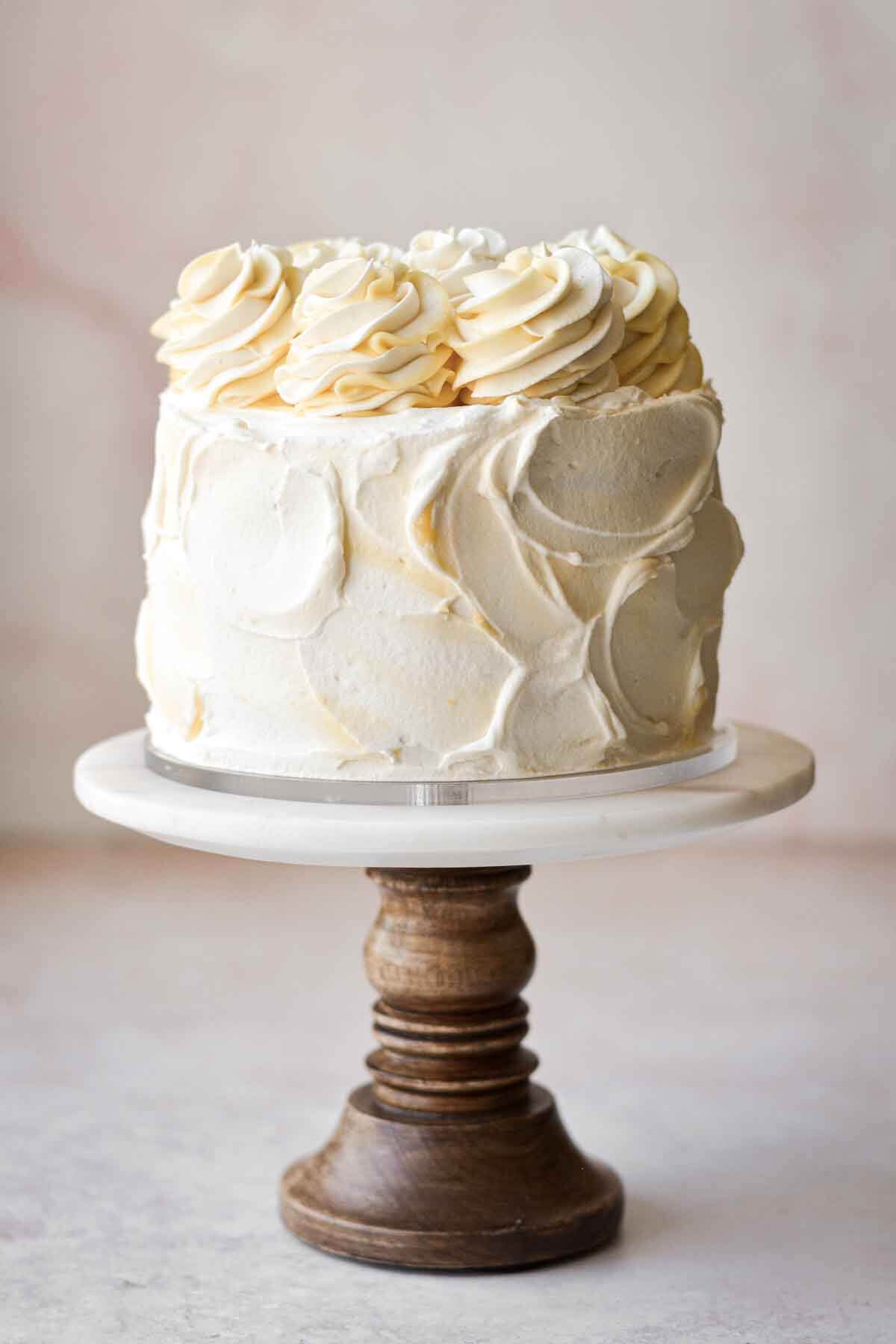 High Altitude Orange Creamsicle Cake - Curly Girl Kitchen