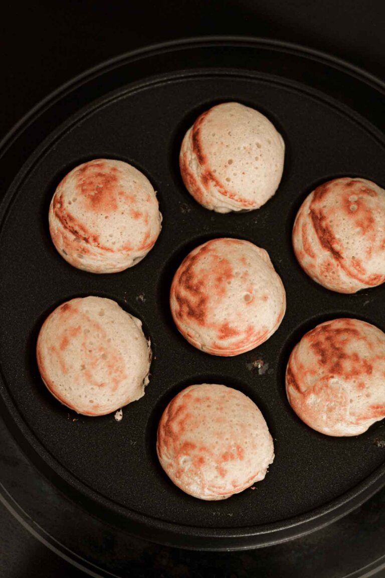 High Altitude Ebelskivers (Danish Pancake Balls) - Curly Girl Kitchen
