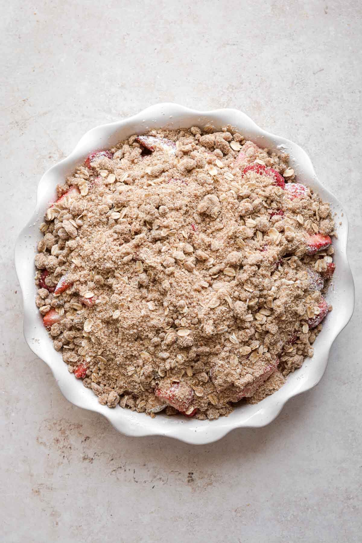 Strawberry Crisp - Curly Girl Kitchen