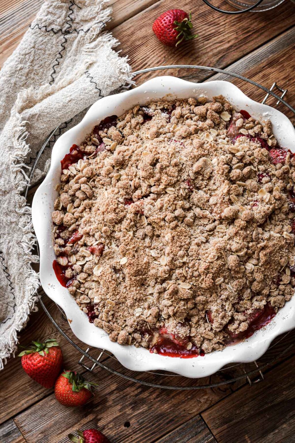 Strawberry Crisp - Curly Girl Kitchen