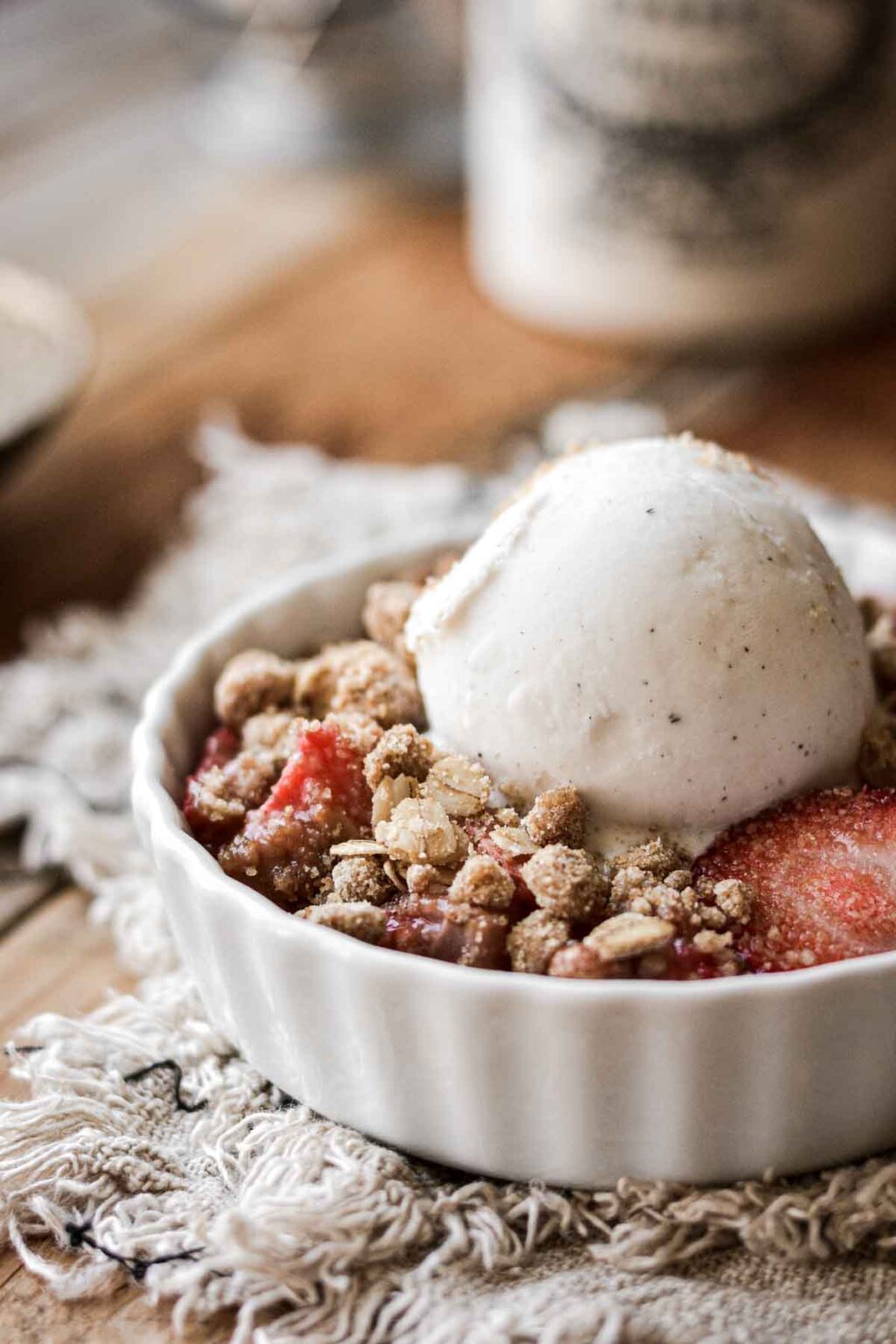 Strawberry Crisp - Curly Girl Kitchen