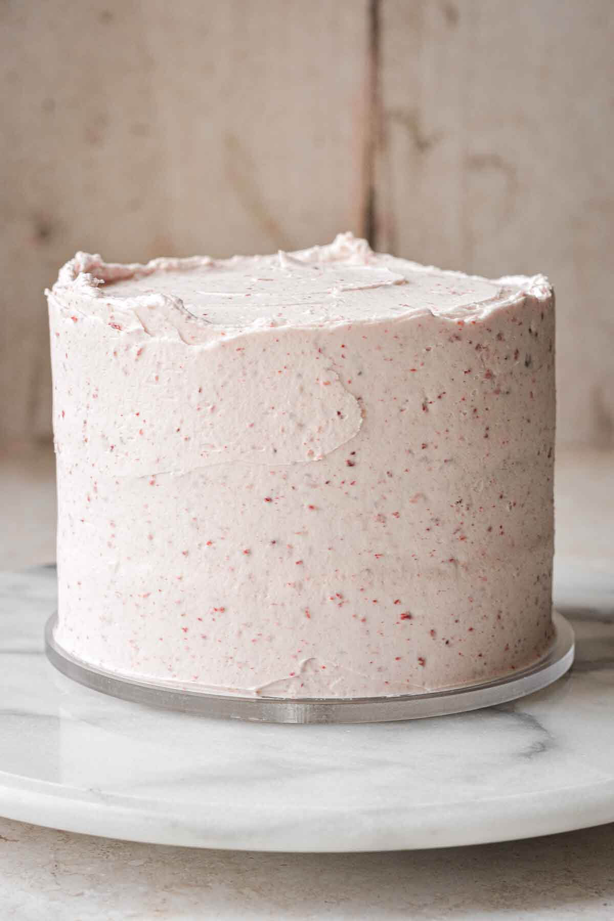 High Altitude Strawberry Lemon Pistachio Cake - Curly Girl Kitchen