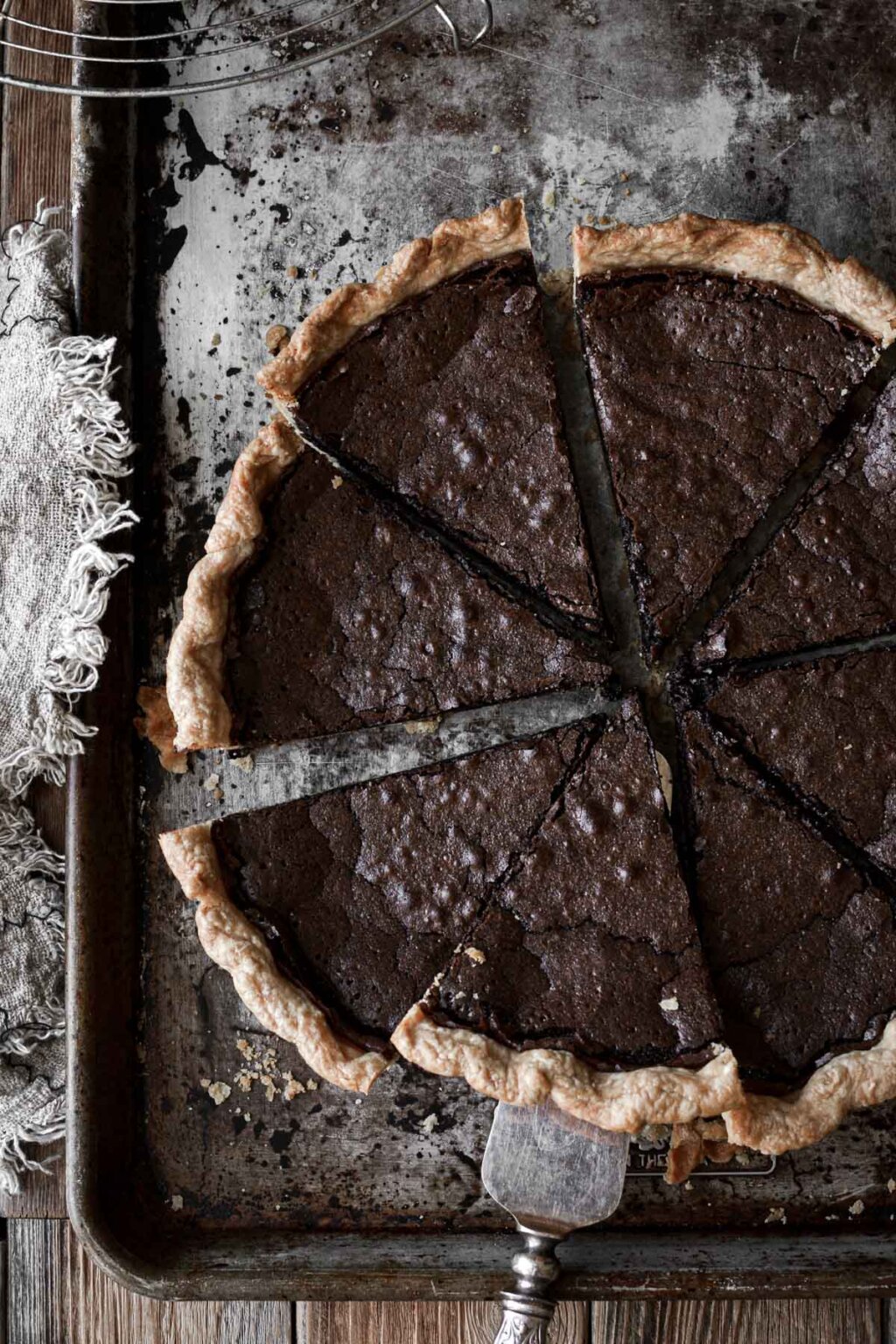 High Altitude Chocolate Chess Pie Curly Girl Kitchen
