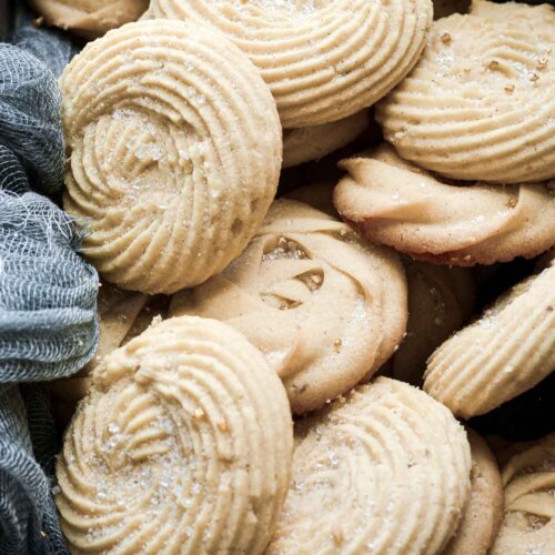 High Altitude Danish Butter Cookies - Curly Girl Kitchen