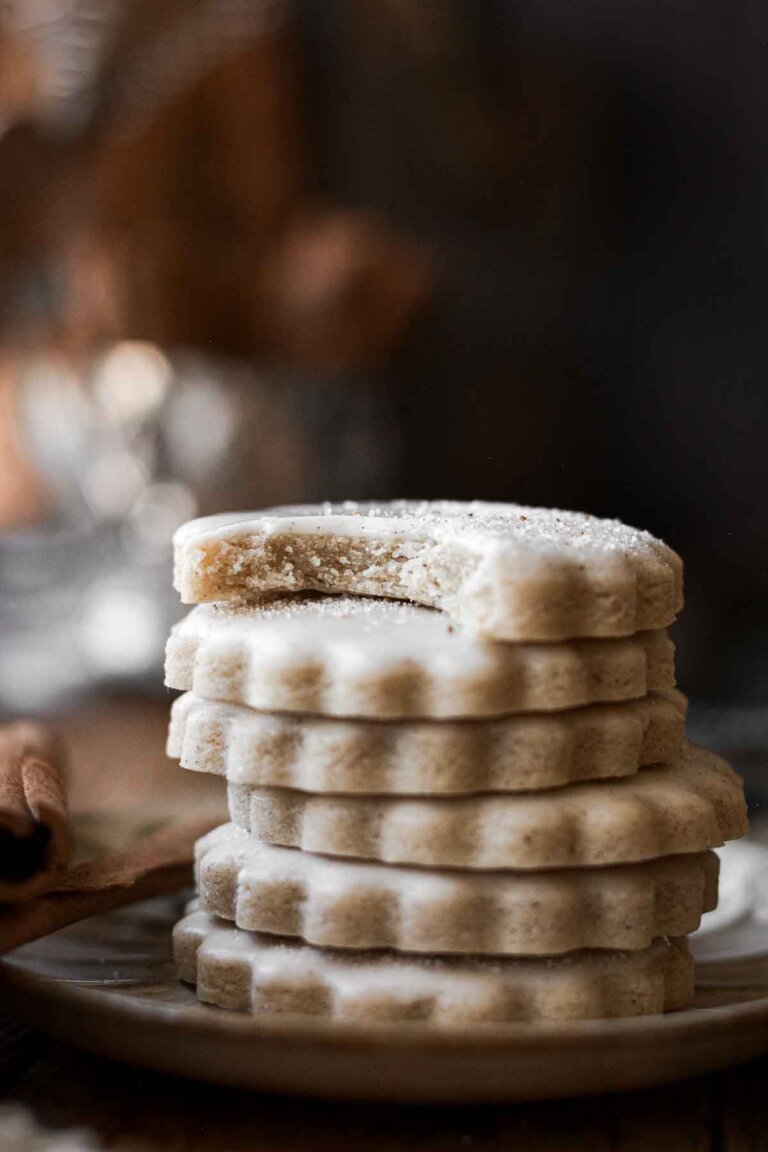 Iced Chai Spice Sugar Cookies - Curly Girl Kitchen