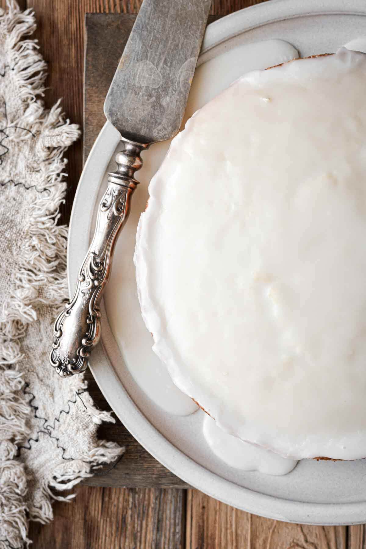 High Altitude Lemon Olive Oil Cake - Curly Girl Kitchen