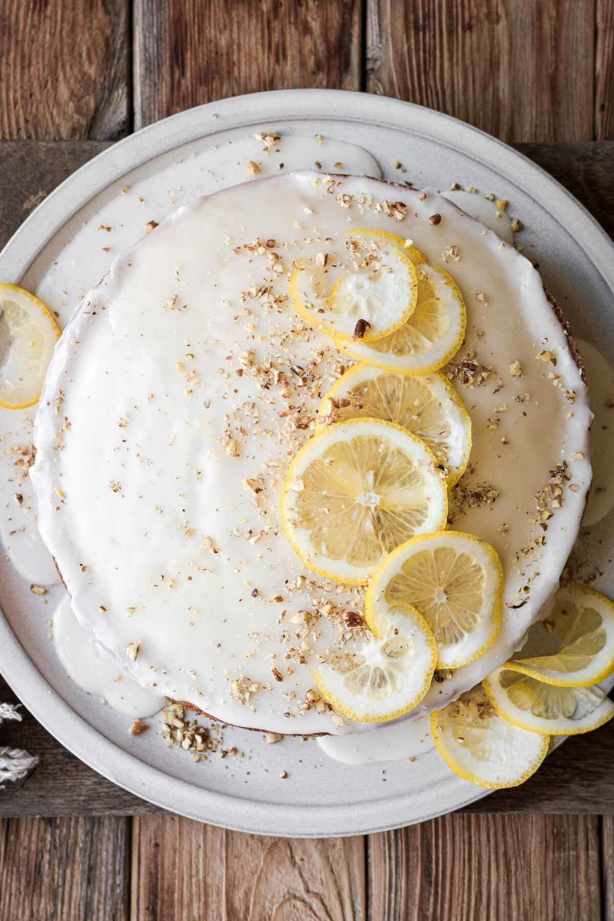 High Altitude Lemon Olive Oil Cake - Curly Girl Kitchen