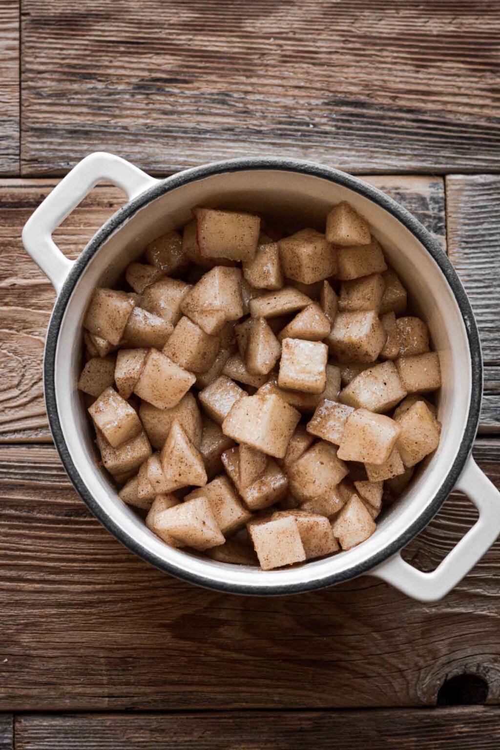 Mini Apple Crisp for One - Curly Girl Kitchen