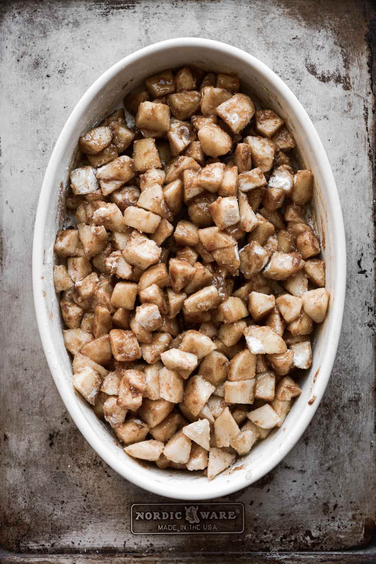 Easy Pear Crumble - Curly Girl Kitchen