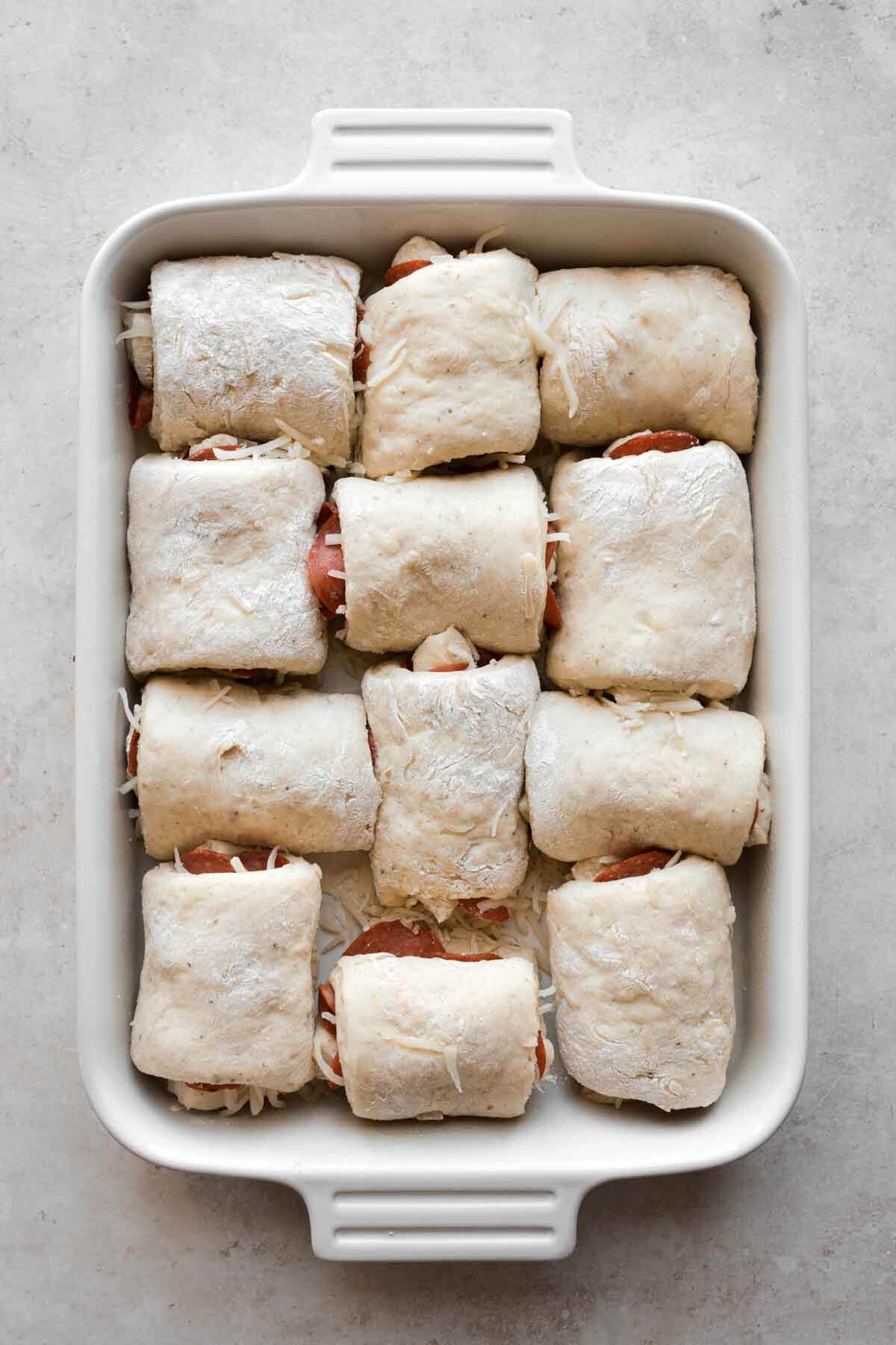 High Altitude Pull Apart Pizza Rolls - Curly Girl Kitchen