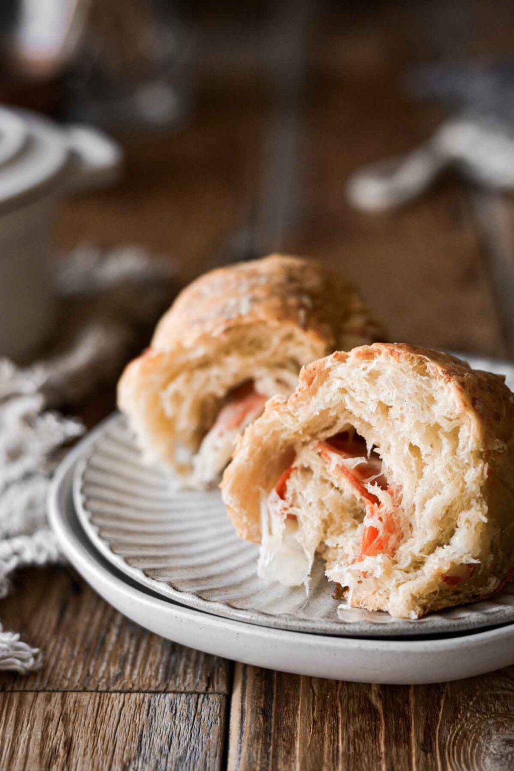 High Altitude Pull Apart Pizza Rolls - Curly Girl Kitchen