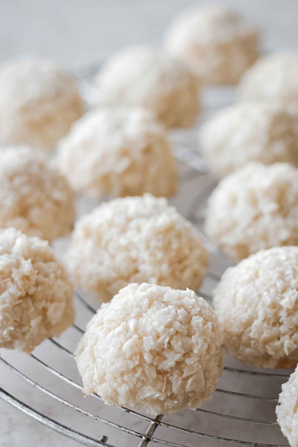 High Altitude Chocolate Dipped Coconut Macaroons (GF) - Curly Girl Kitchen