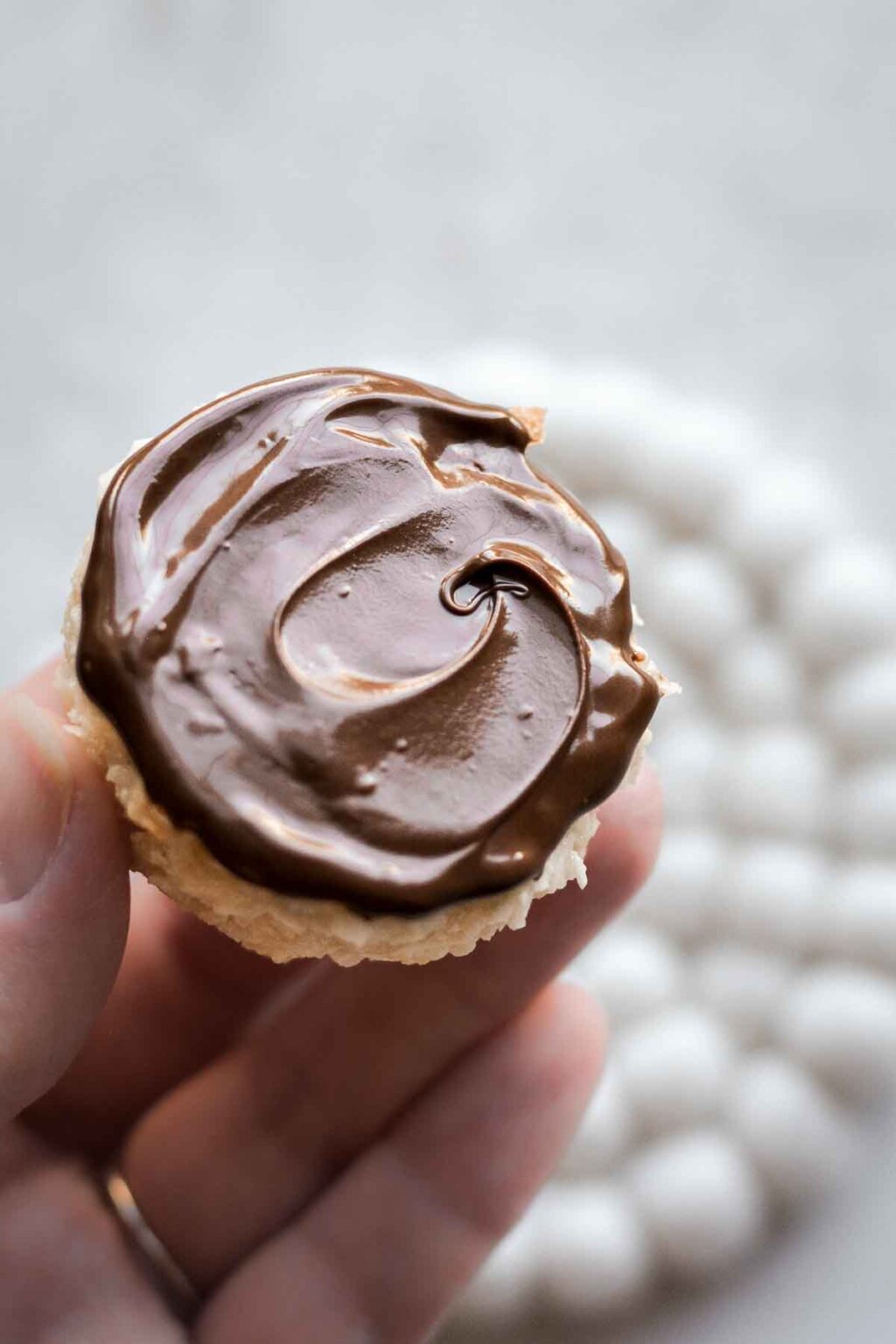 High Altitude Chocolate Dipped Coconut Macaroons (GF) - Curly Girl Kitchen