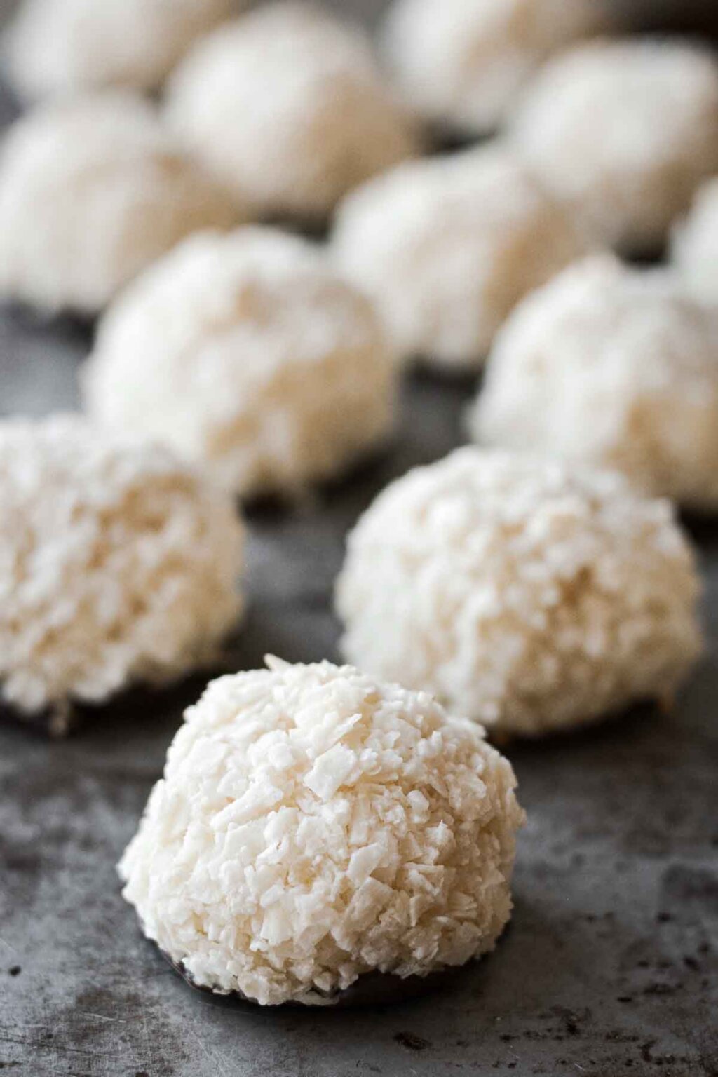 High Altitude Chocolate Dipped Coconut Macaroons (GF) - Curly Girl Kitchen